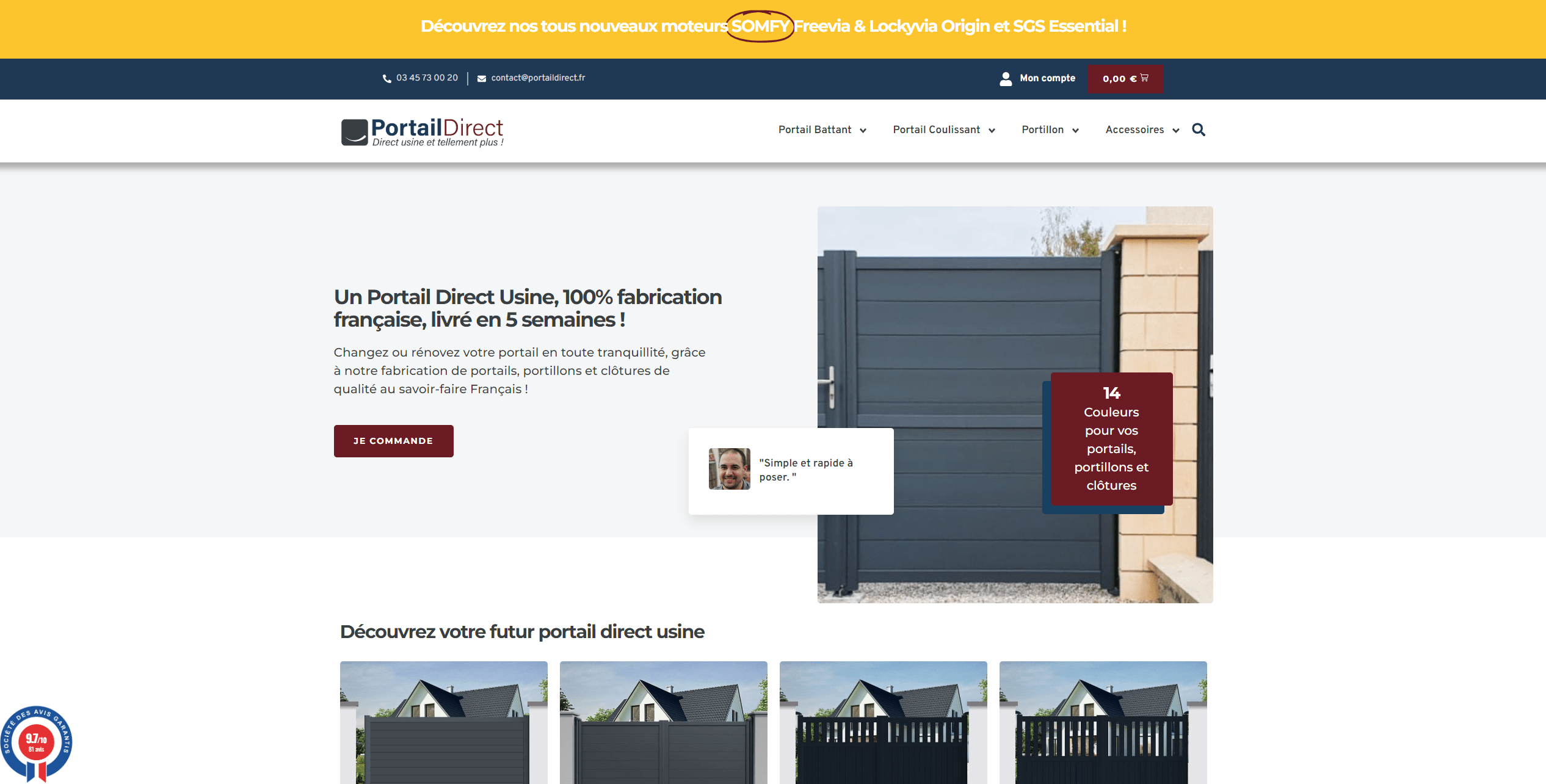 Portail Direct - Subotaï